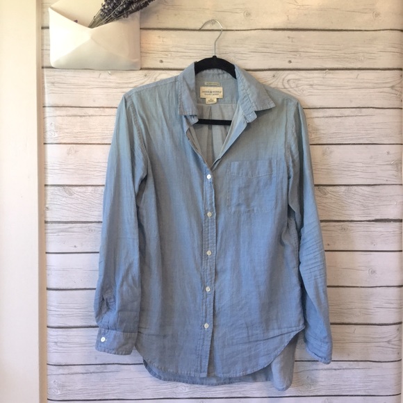 Denim & Supply Ralph Lauren | Tops | Denim Supply Ralph Lauren Womens Denim Button Down Top ...
